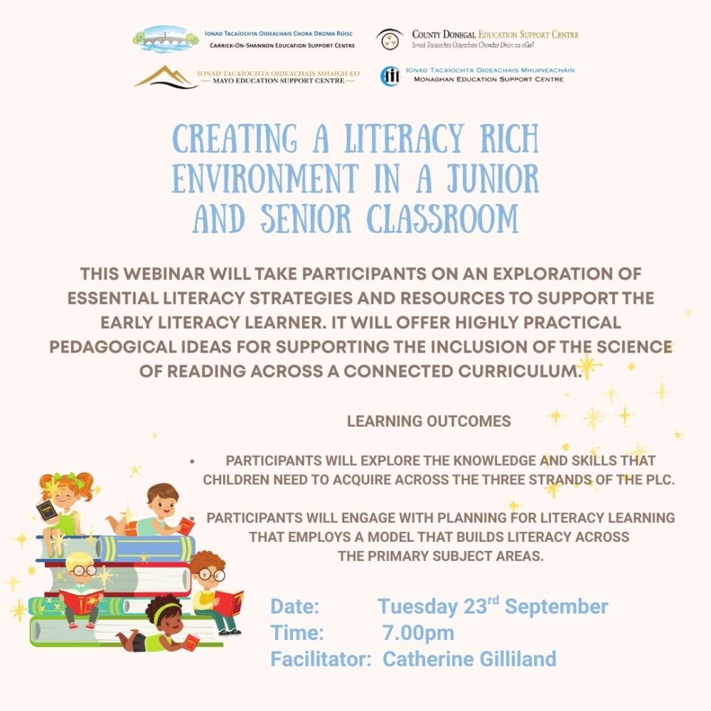 Creating a Literacy rich environment in a Junior and Senior classroom ...