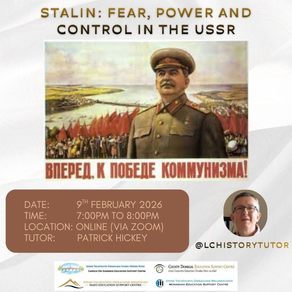 Stalin Fear Power And Control In The Ussr Leaving Cert History